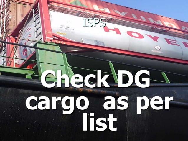 ISPS: Security Awareness Training / Designated Security Duty | PPT