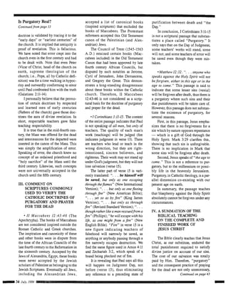 Is Purgatory Real.pdf | Christianity | Religion & Spirituality