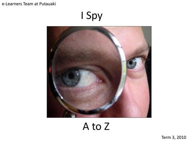 I spy | PPT
