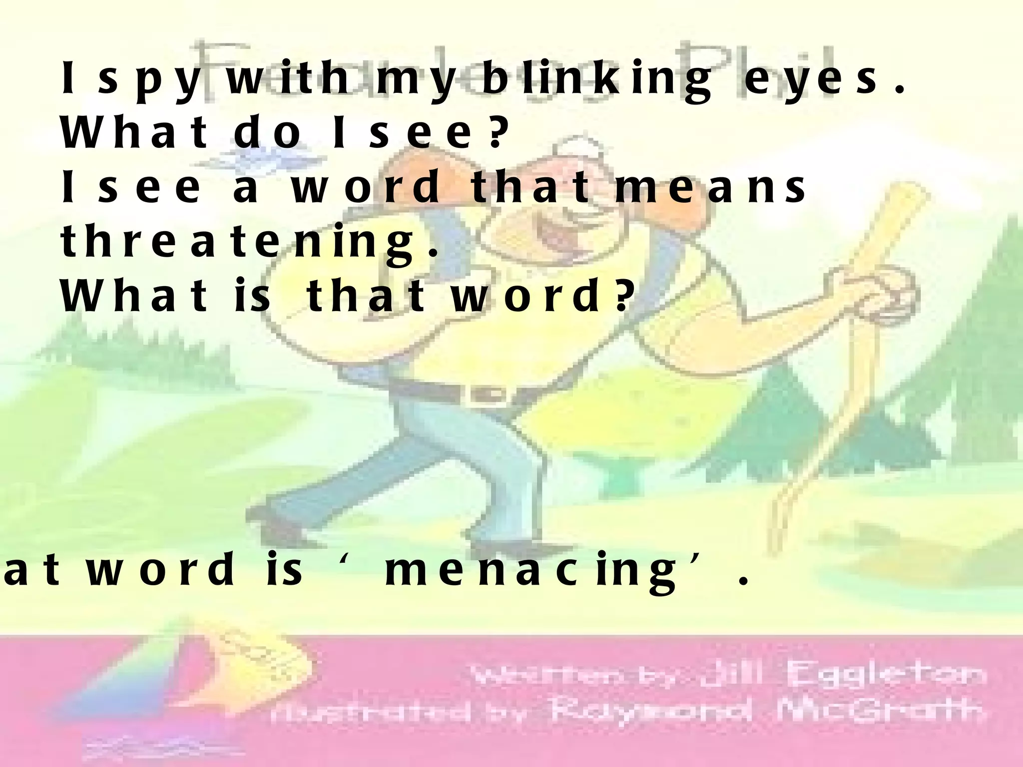 I spy (fearless phil) | PPT