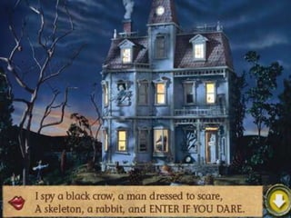 I SPY SPOOKY MANSION | PPTX