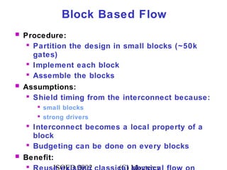 Timing and Design Closure in Physical Design Flows | PPT