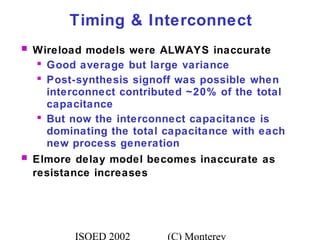 Timing and Design Closure in Physical Design Flows | PPT