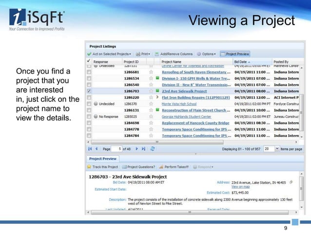 Walkthrough | iSqFt | PPT