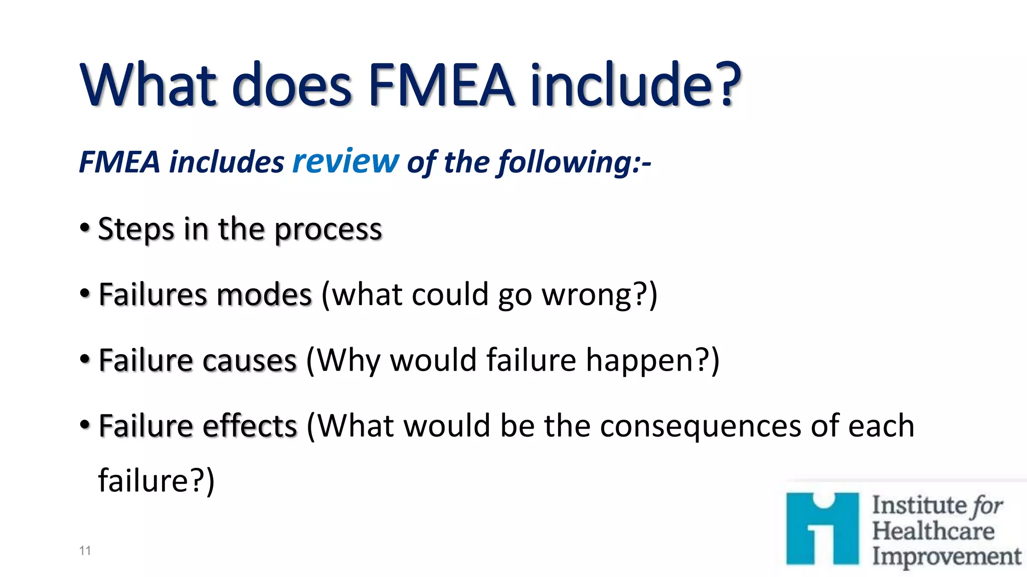 FAILURE MODE AND EFFECT ANALYSIS (FMEA) FOR IMPLEMENTATION OF CLINICAL ...