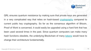 Is quantum computing an existential threat to blockchain technology | PPTX