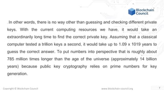 Is quantum computing an existential threat to blockchain technology | PPTX