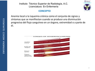 Isquemia de miembros inferiores | PPT