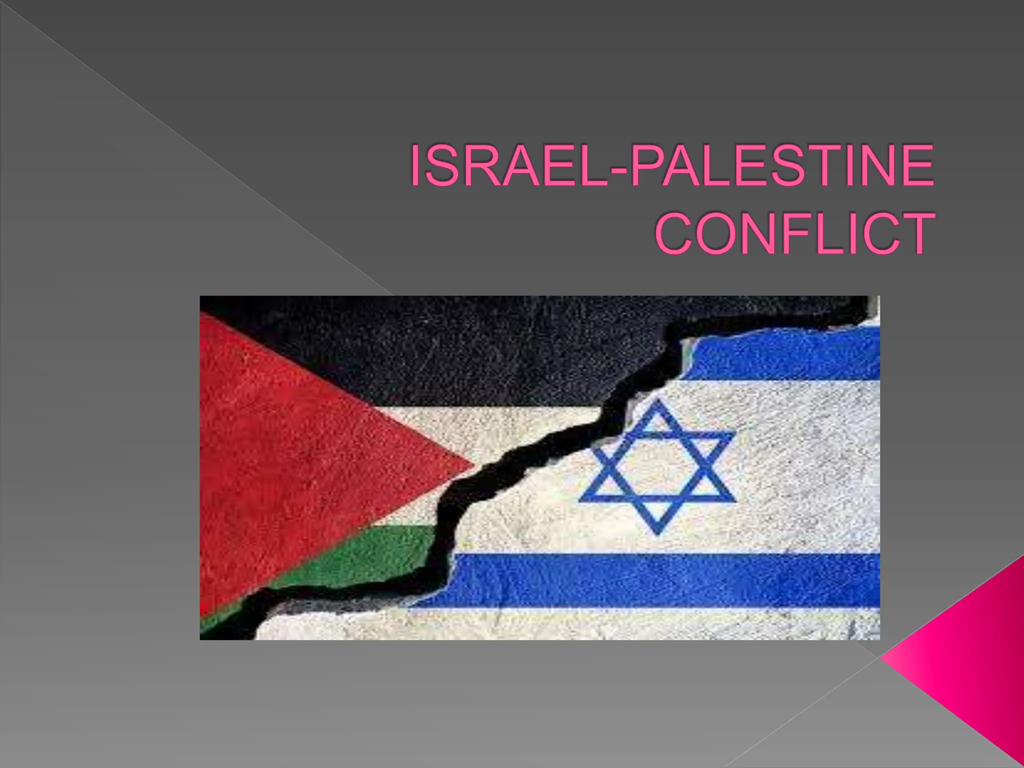 ISRAEL-PALESTINE.ppt introduction issues | PPT