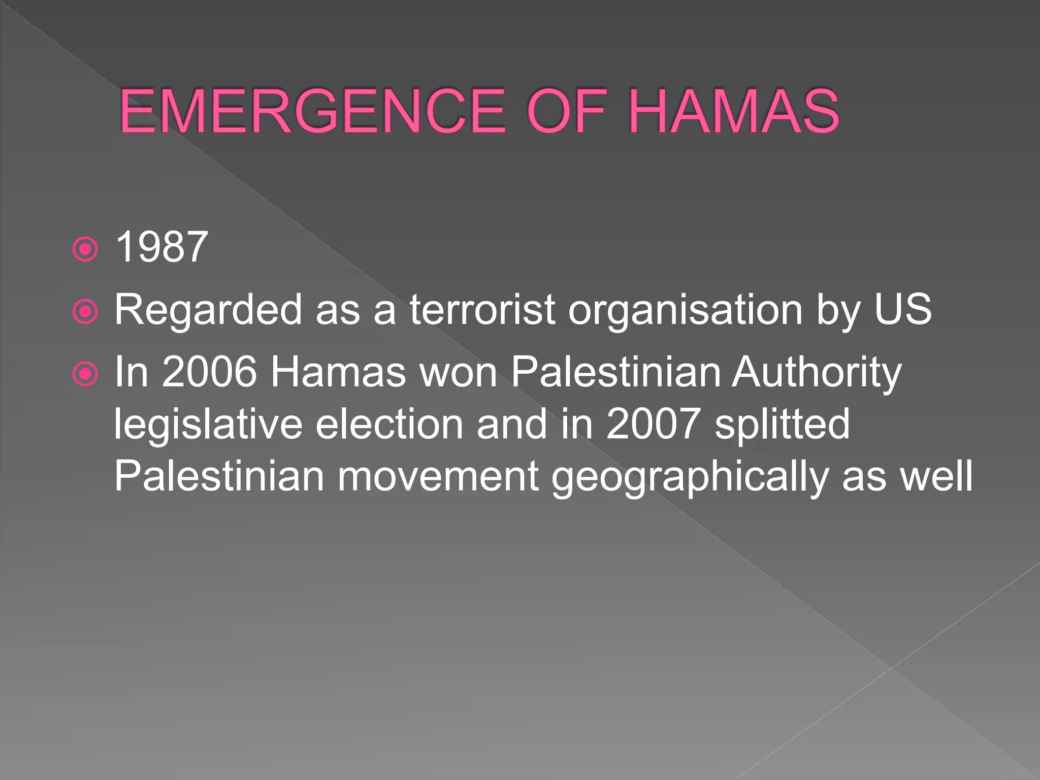 ISRAEL-PALESTINE.ppt introduction issues | PPT