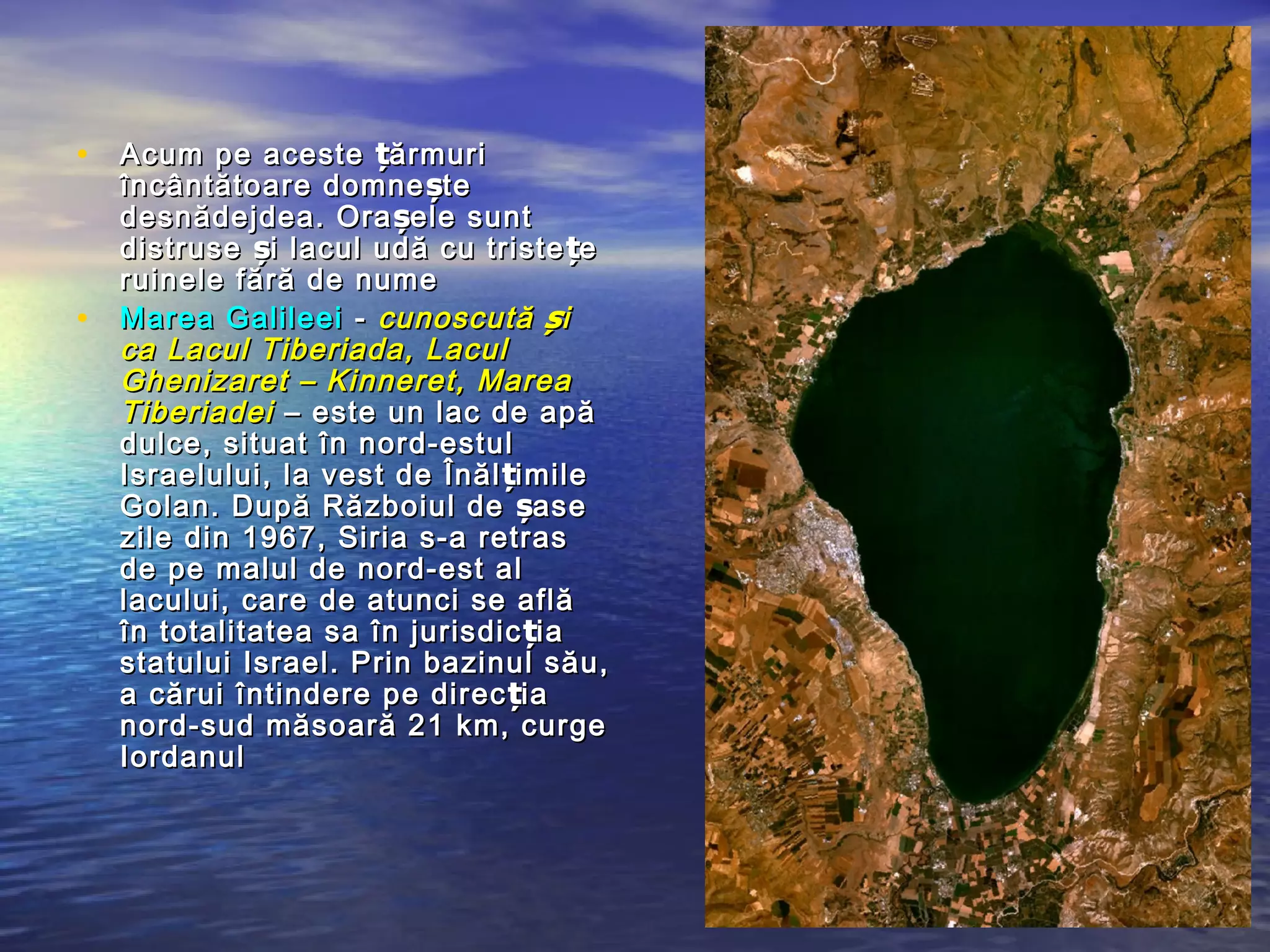 Israel - Pamantul fagaduintei - In Galileea neamurilor | PPT