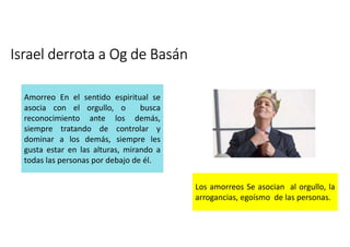 Israel derrota a Og de Basán | PDF