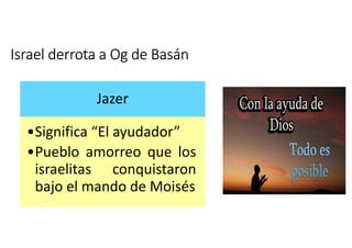 Israel derrota a Og de Basán | PDF