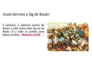 Israel derrota a Og de Basán | PDF