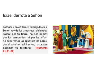 Israel derrota a Sehón | PDF