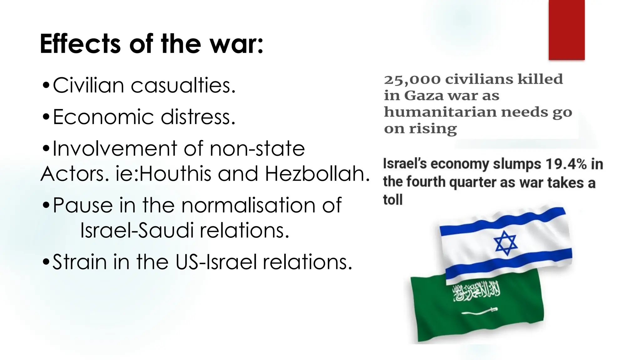 Israel Hamas war, its impact and how the war could end | PPTX