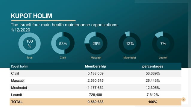 Israel healthcare system financial management | PPTX | Health Insurance ...