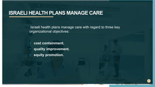 Israel healthcare system financial management | PPTX