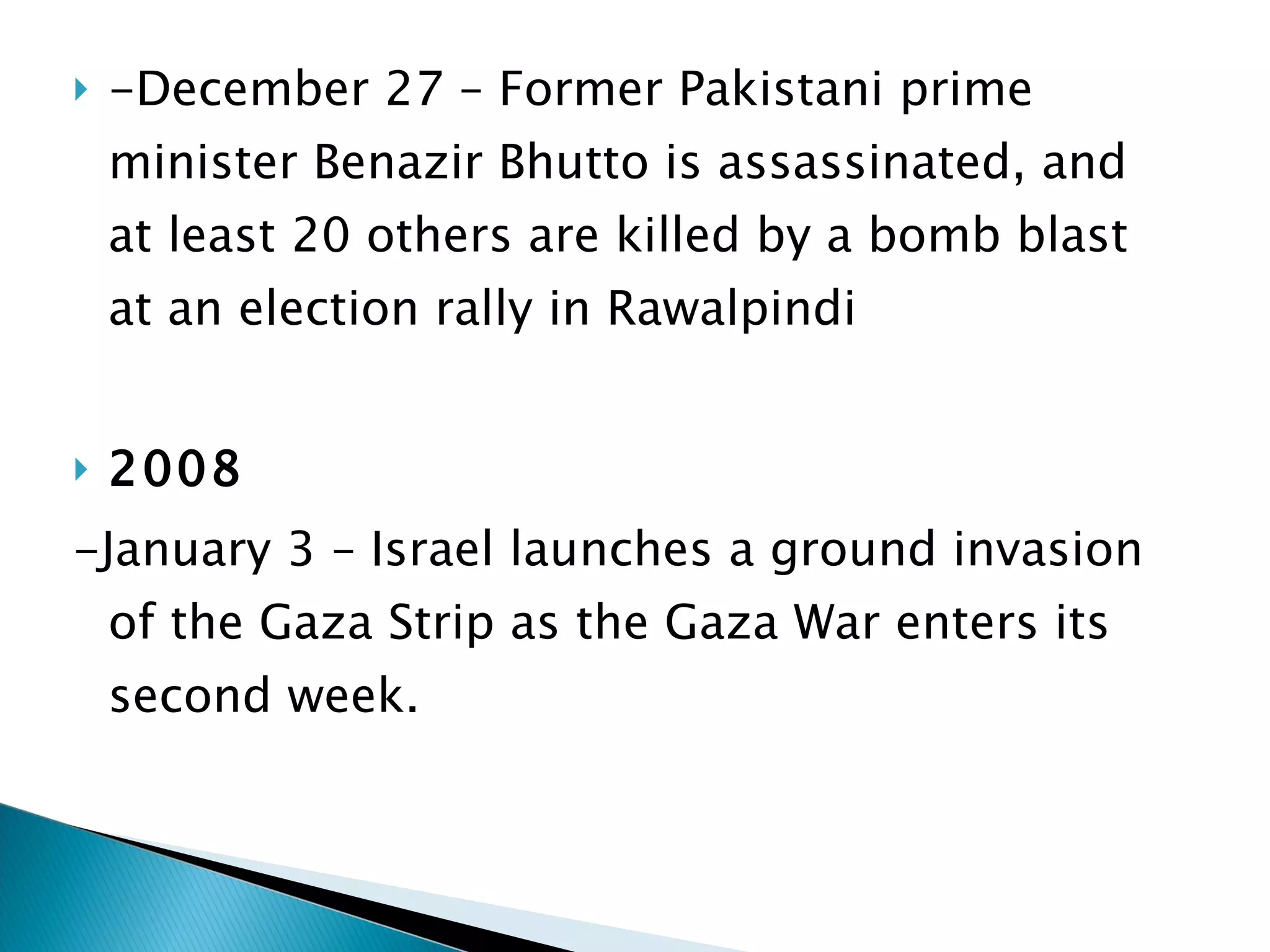 Israeli-Palestinian Conflict | PPT
