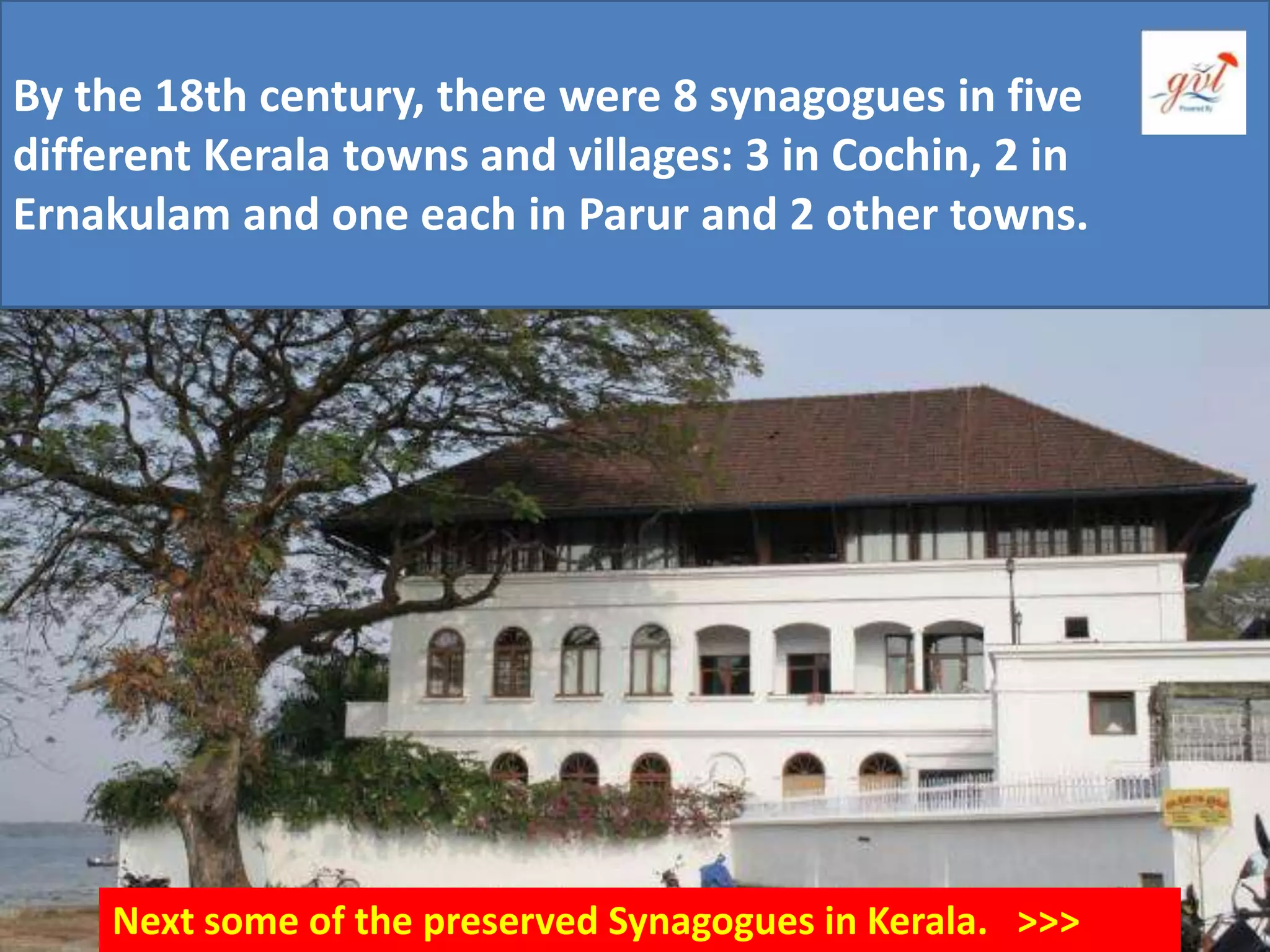 Ancient Jewish Synagogues in Kerala and History | PPT