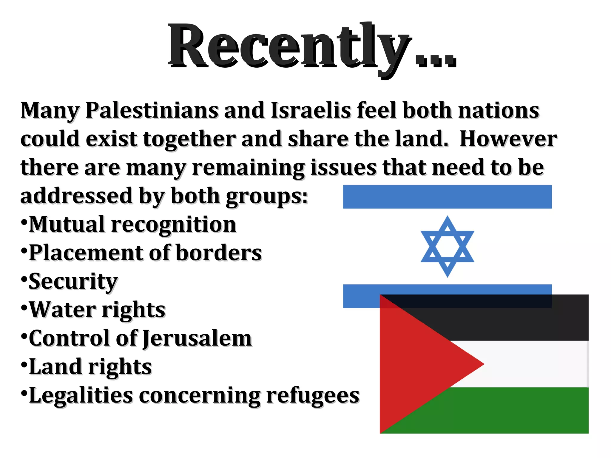 Israeli palestinian timeline | PPT | Free Download
