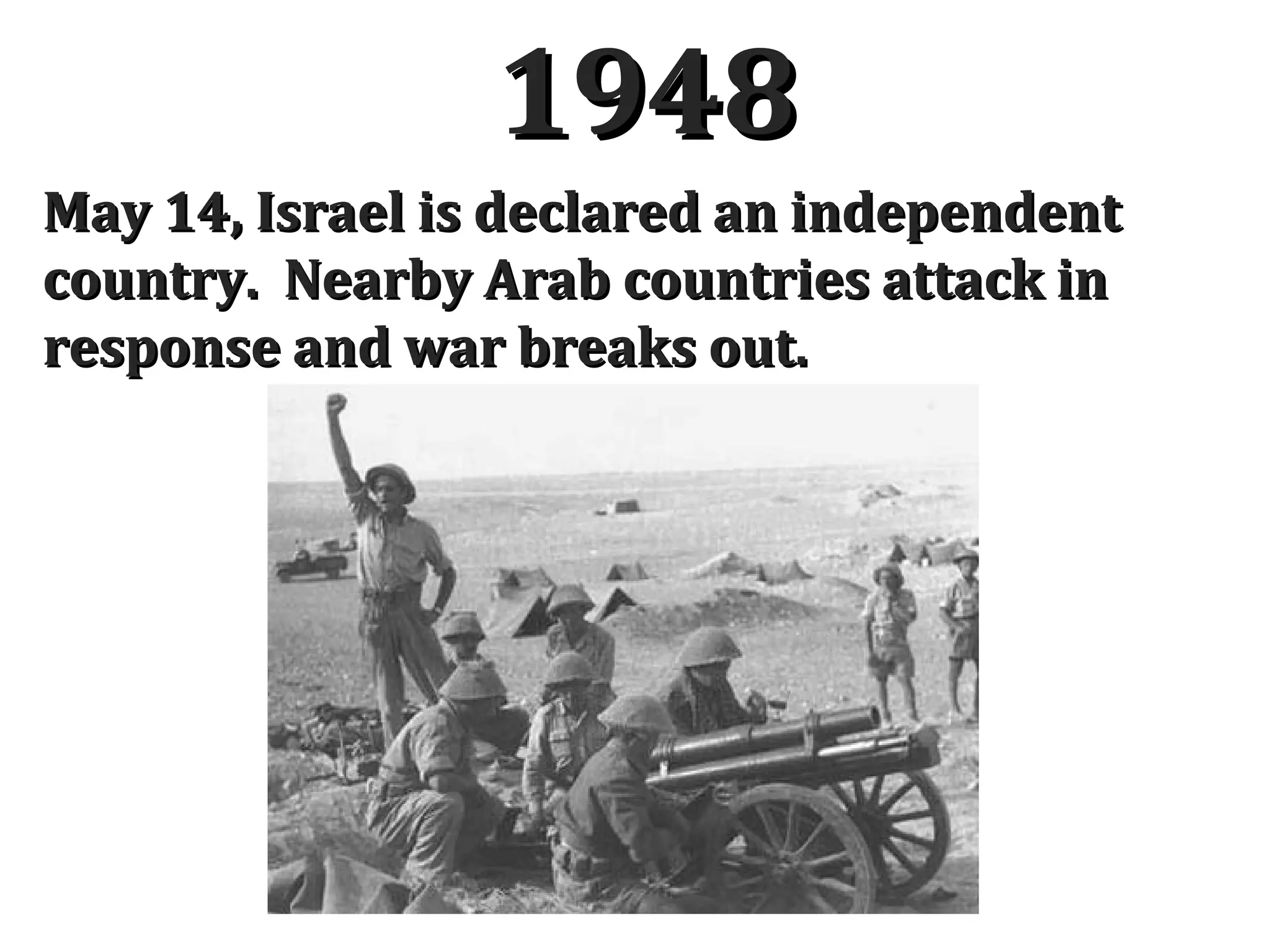 Israeli palestinian timeline | PPT