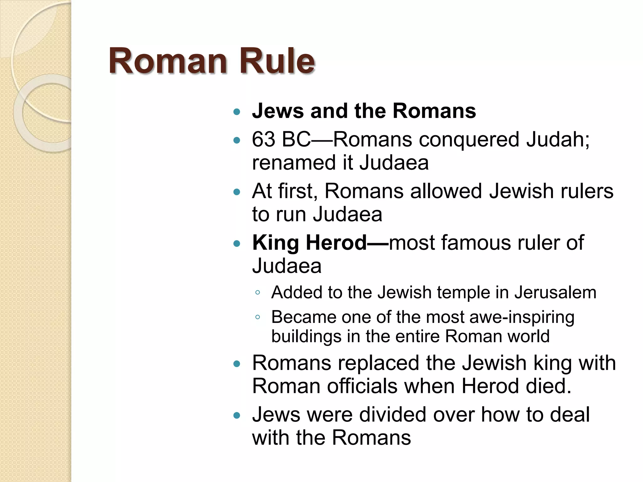 The Ancient Israelites | PPTX