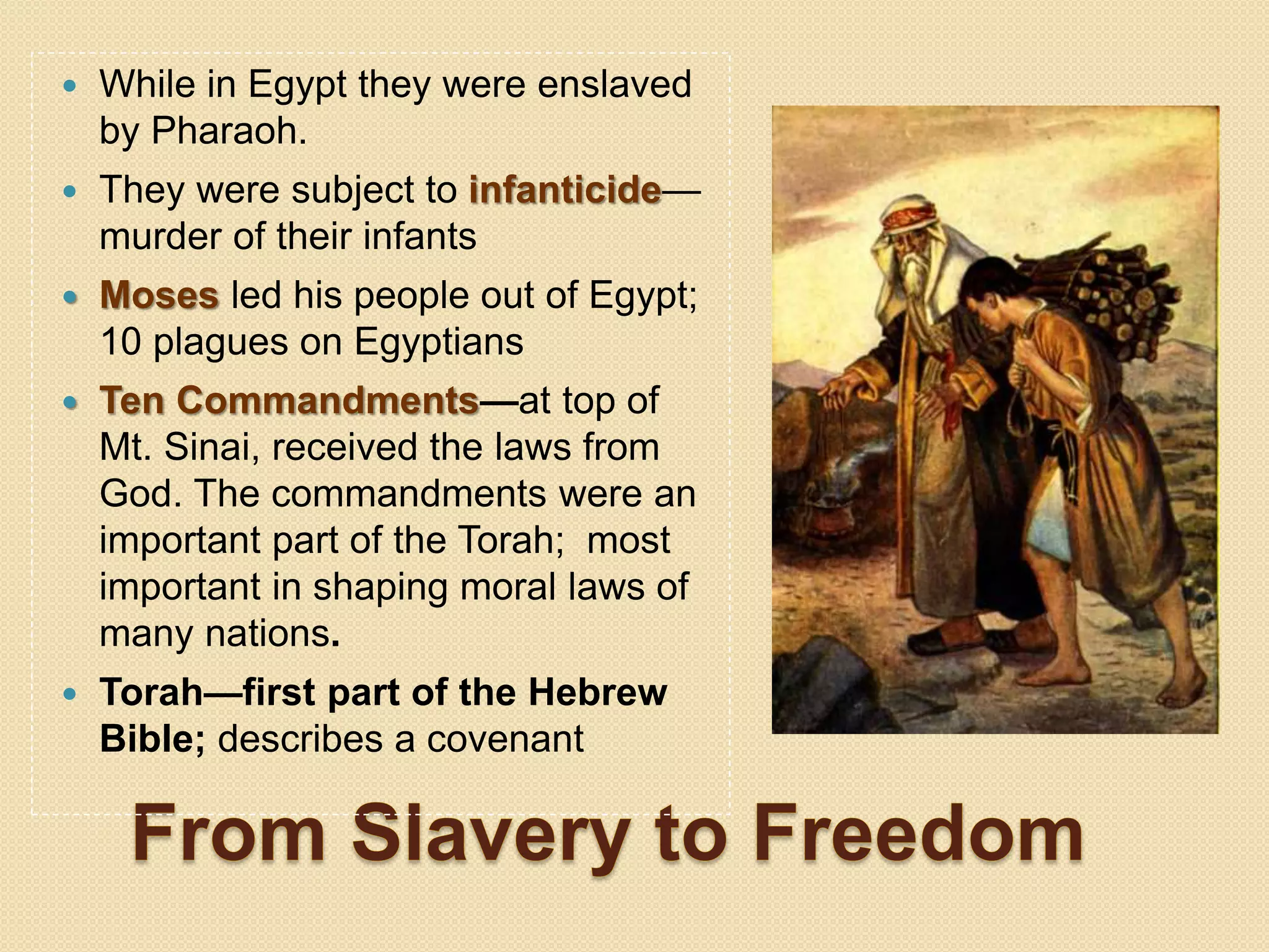 The Ancient Israelites | PPTX