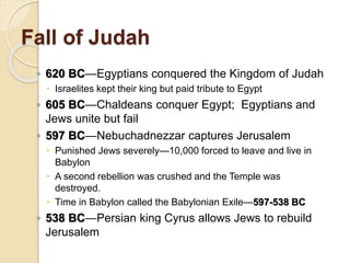 The Ancient Israelites | PPTX