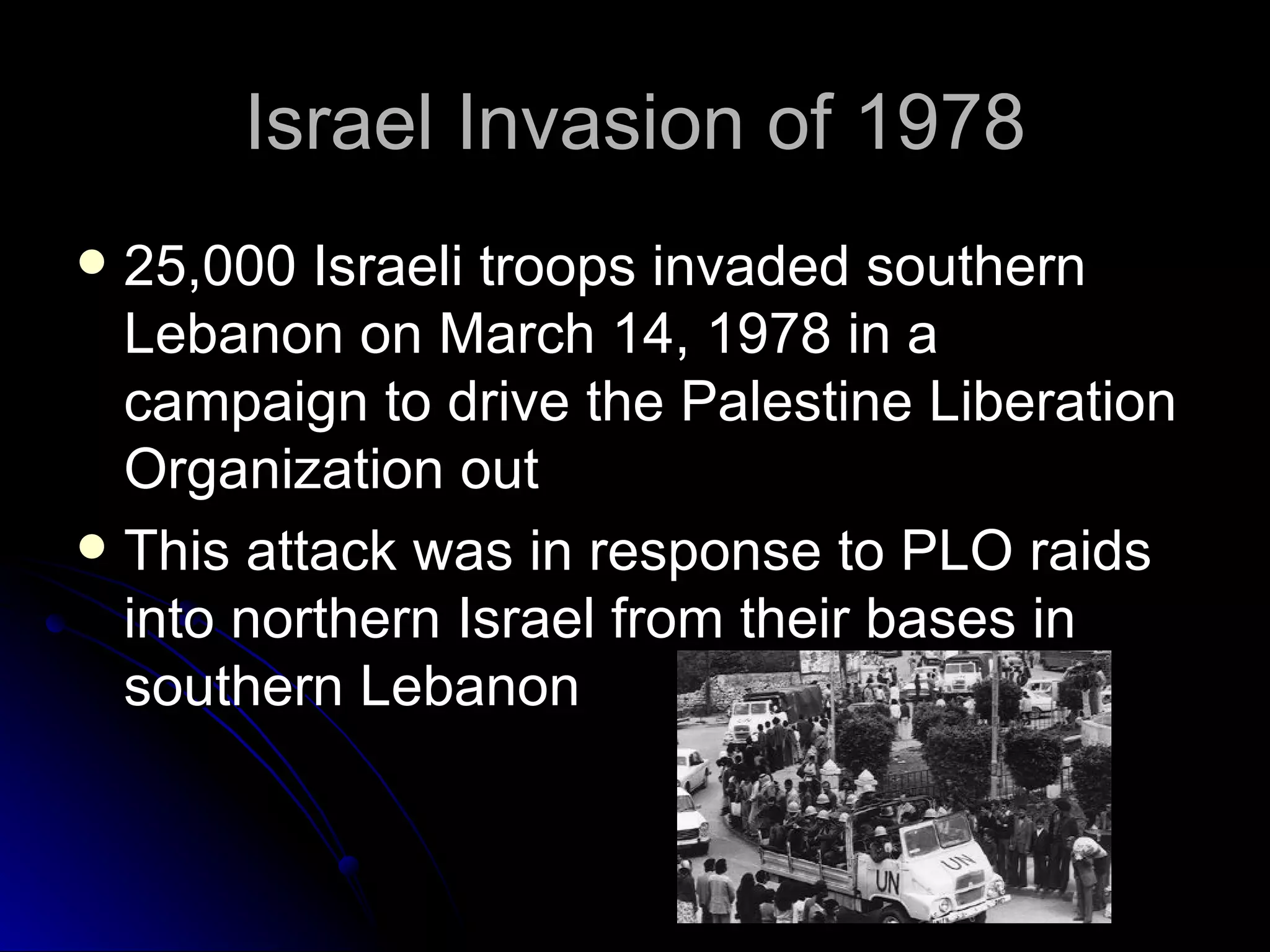Israel-Lebanon Conflict | PPT