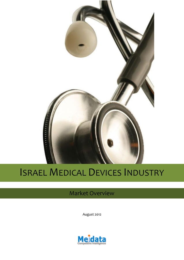 Israel medical devices industry - Market Overview | PDF | Healthcare ...
