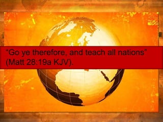 Israel Mission Trip 2013: Lighthouse Church of All Nations | PPTX ...