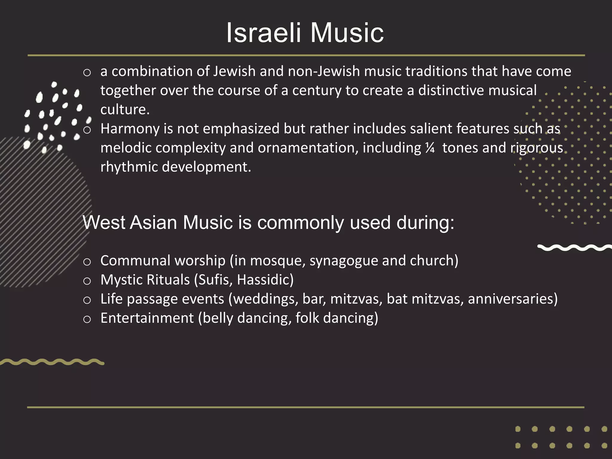 Music Of Israel | PPTX