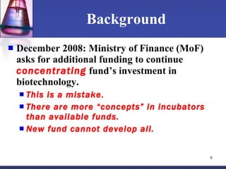 Israel National Lifescience Fund | PPT