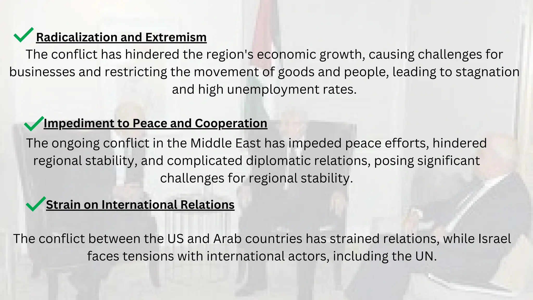 Analysis of Israel Palestine conflict by conflict tree model | PDF