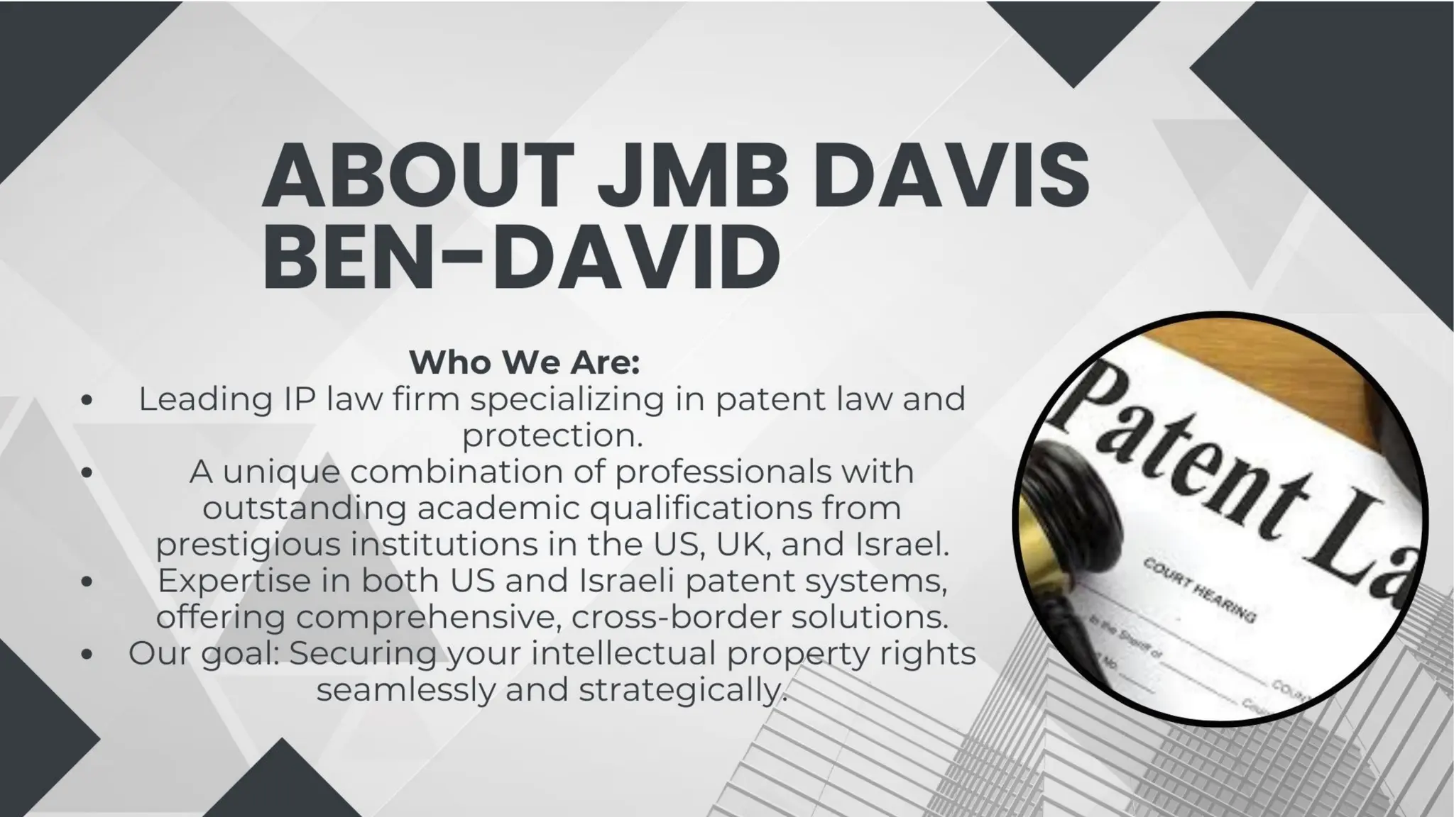 Israel Patent Lawyers_ Your IP Gateway to the US and Israel.pptx