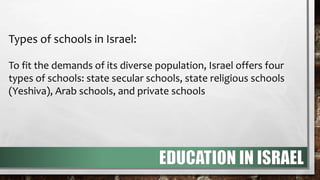 Education Curriculum of Israel and the Philippines | PPTX