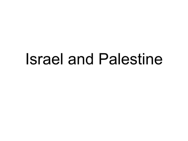 Israel power point presentation | PPT | Judaism | Religion & Spirituality