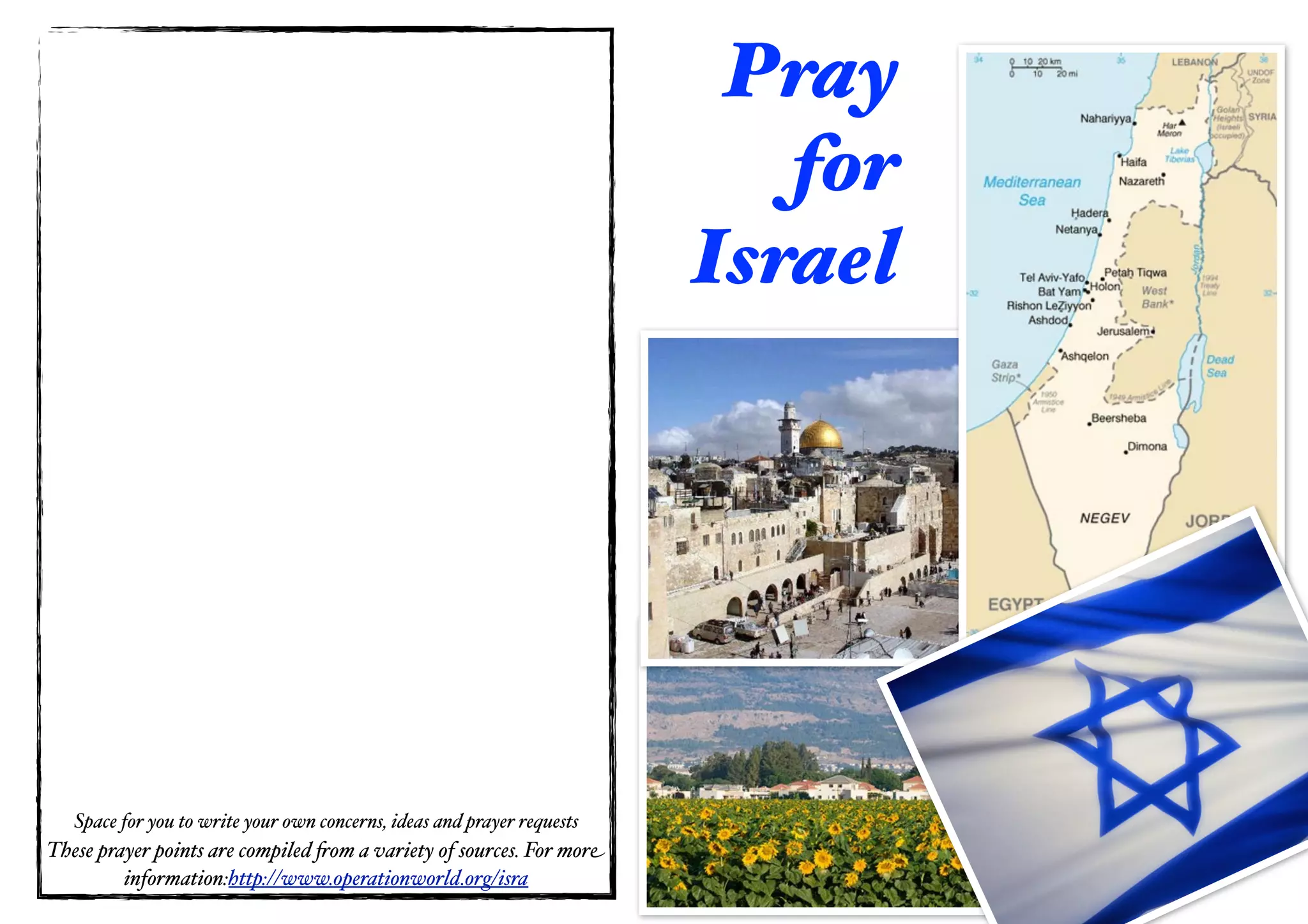 Israel prayer | PDF