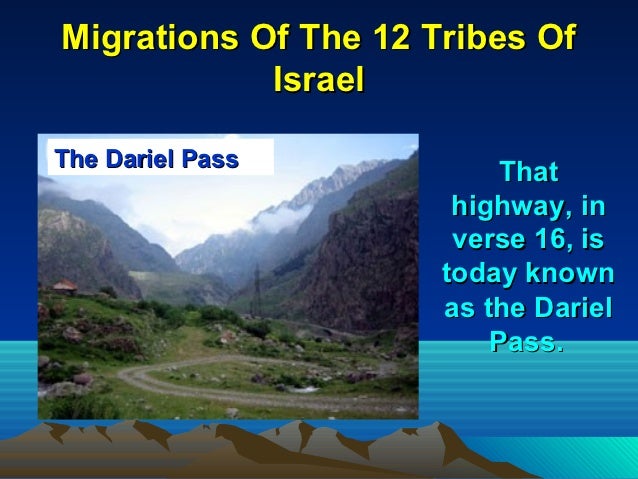Israel's Migrations Intro