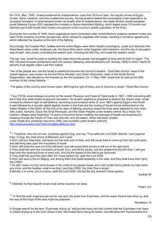 1963 and 2014 Eclipse of The Moon and The Pope Visits Jerusalem. | PDF