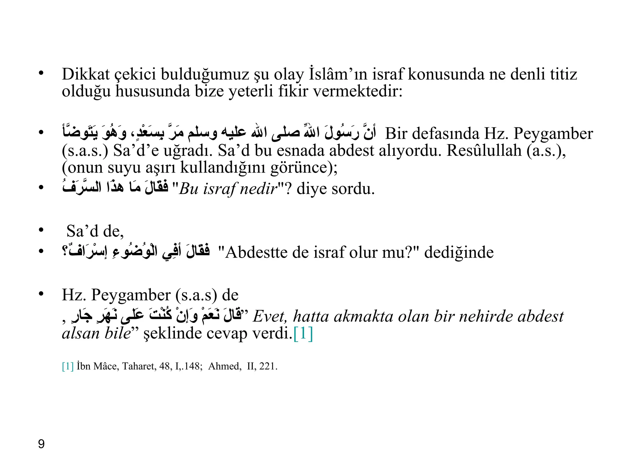 Israf ve cimrilik slayt | PPT