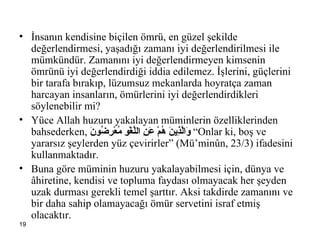 İsraf ve Cimrilik - R. Çarpar | PPT