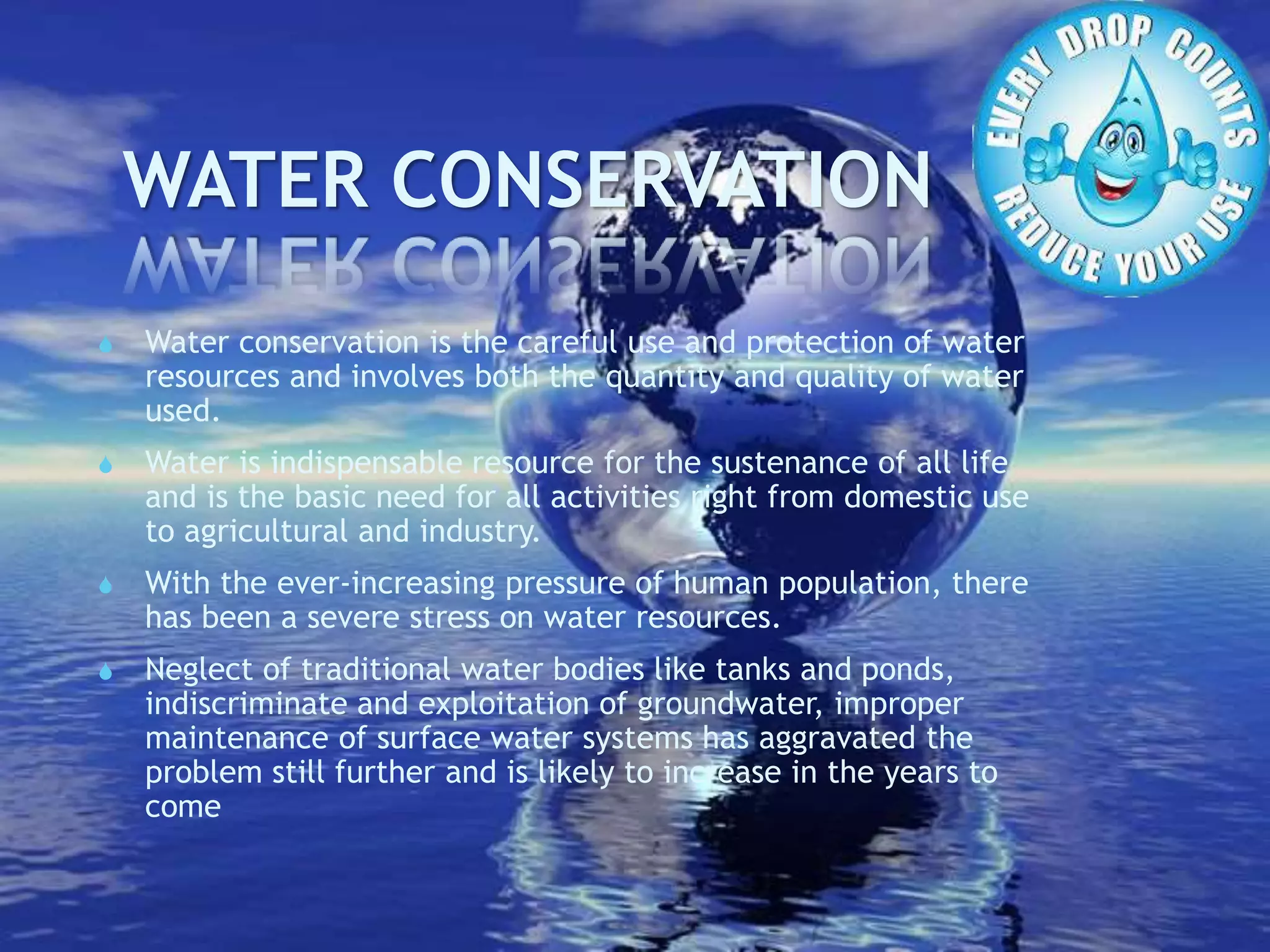 Water Conservation | PPTX