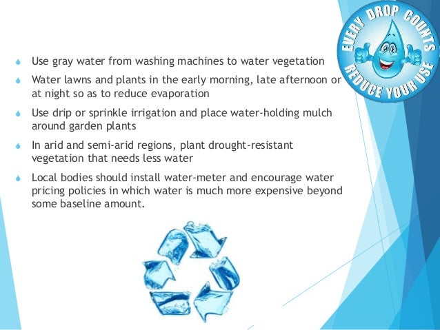 Water Conservation