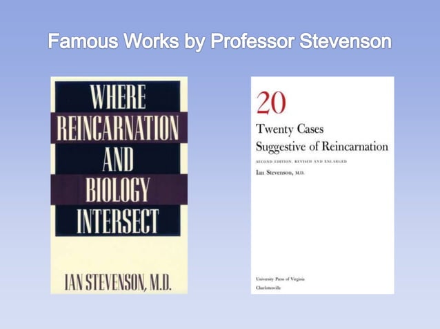 Is reincarnation for real evaluating the evidence | PPT