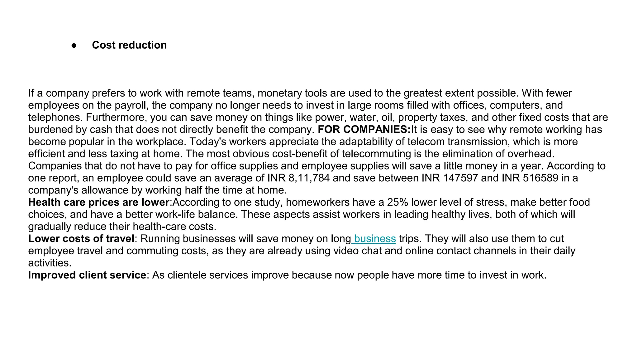 Is remote working a blessing or a burden for companies | PPTX