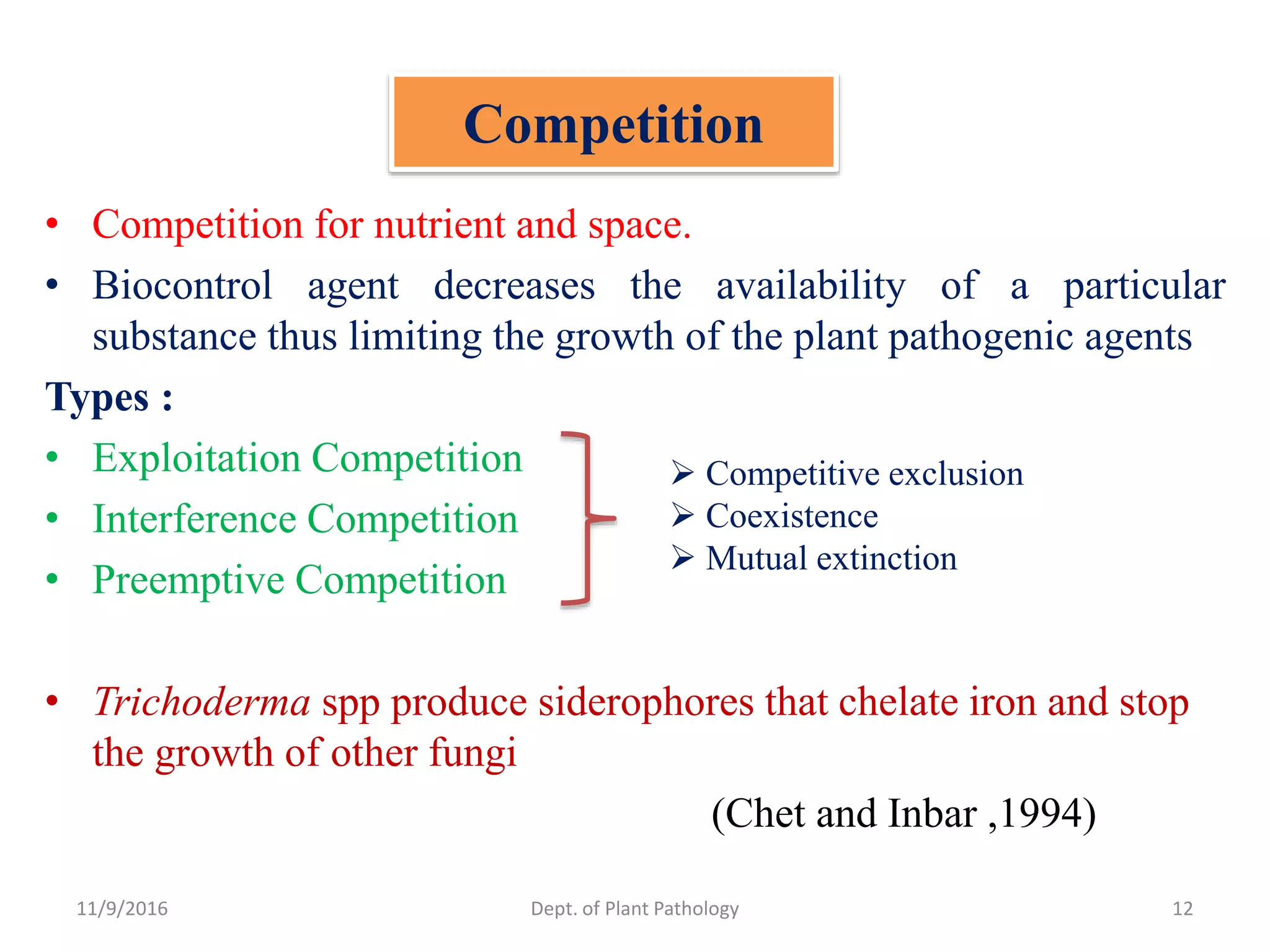ISR IN PLANTS THROUGH FUNGAL BIOCONTROL AGENTS | PPTX