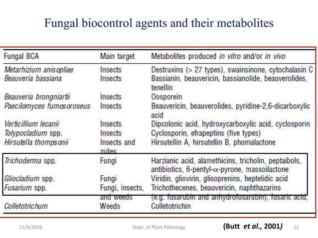 ISR IN PLANTS THROUGH FUNGAL BIOCONTROL AGENTS | PPT