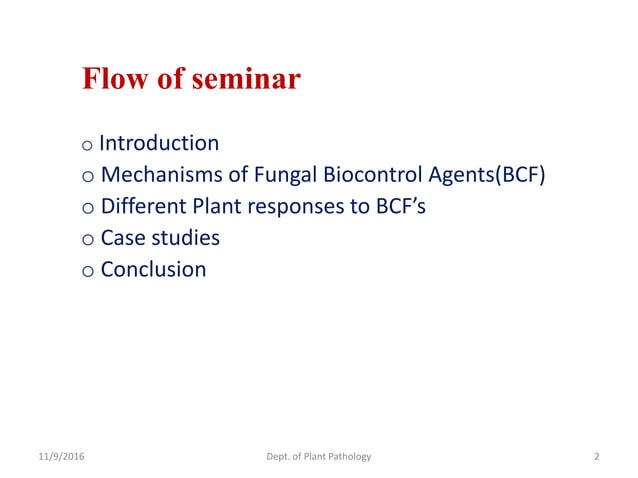 ISR IN PLANTS THROUGH FUNGAL BIOCONTROL AGENTS | PPT